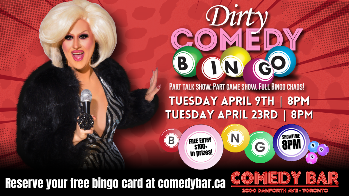 Dirty Comedy Bingo | Comedy Bar